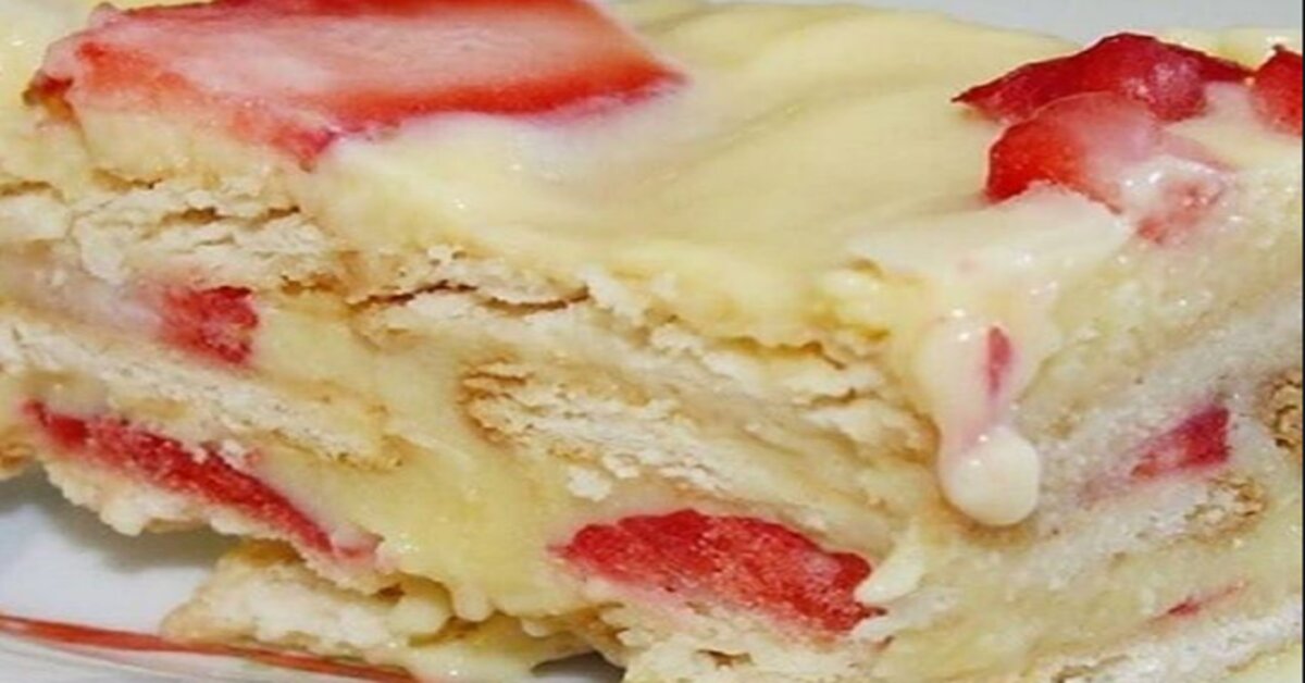 Pavê de Morango super delicioso – Receitas Fáceis e Práticas