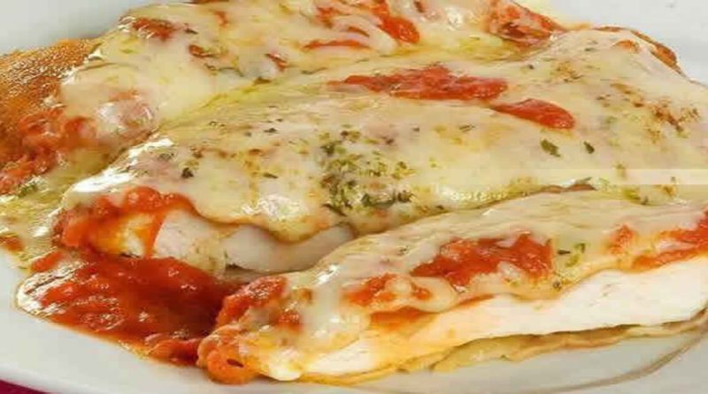 Filé de Frango a Parmegiana - Receitas Fáceis e Práticas