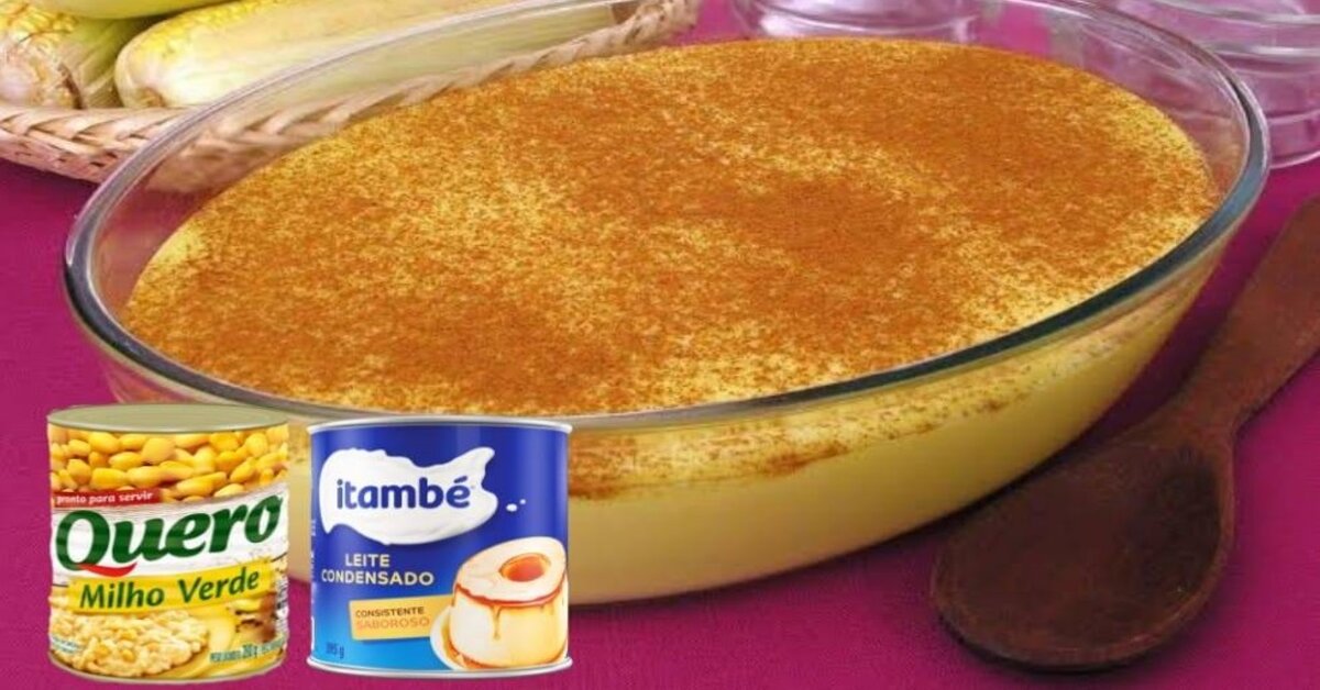 Curau de Milho com Leite Condensado – Receitas Fáceis e Práticas