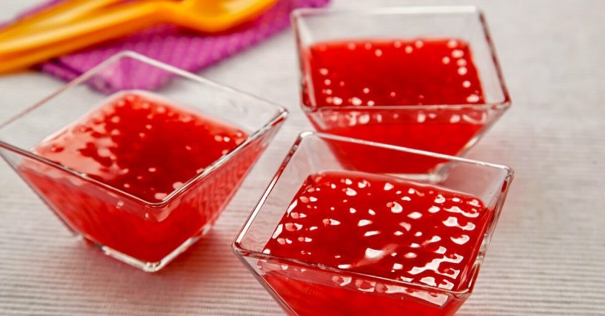 Sagu com Groselha – Simplesmente delicioso – Receitas Fáceis e Práticas