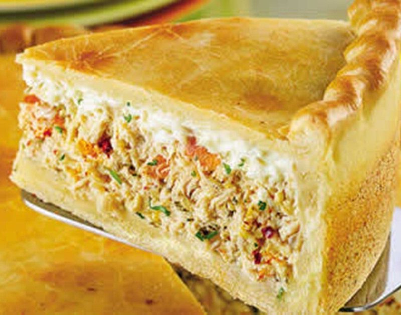 Torta de Frango Fácil - Massa Podre - Receitas Fáceis e Práticas