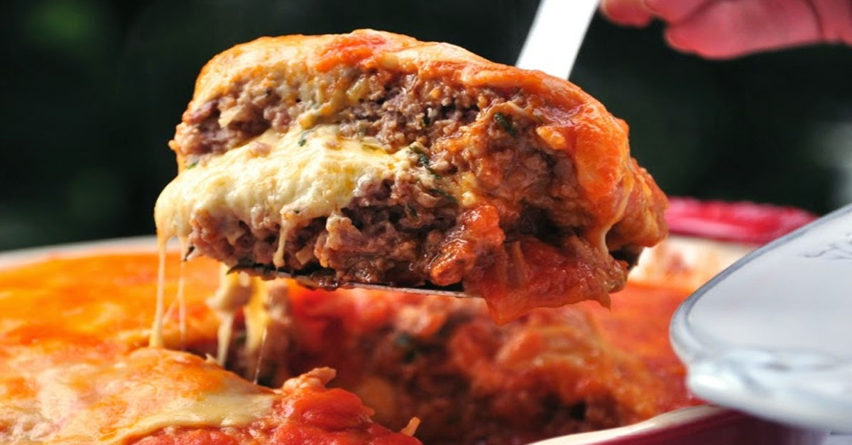 Polpetone à bolonhesa duplo queijo – maravilhoso – Receitas Fáceis e ...