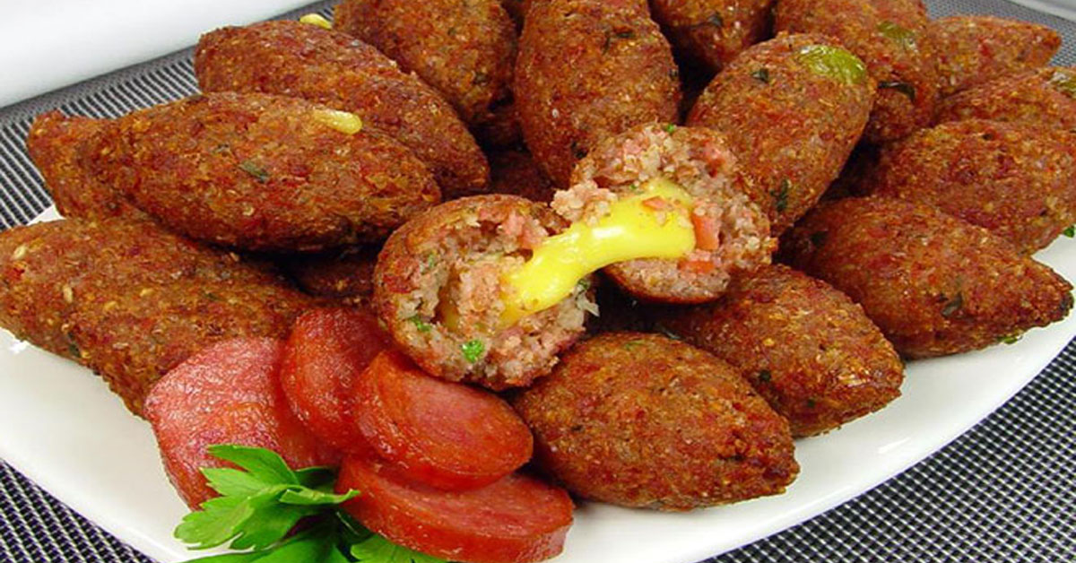 Quibe recheado com queijo provolone – Pura delícia – Receitas Fáceis e ...