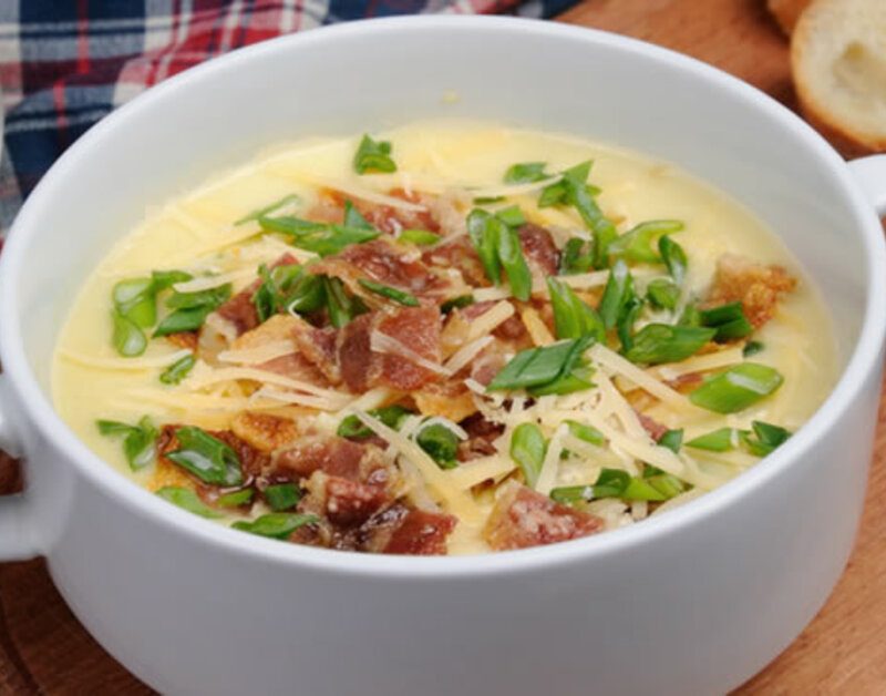 Receita de Sopa de Batata Com Bacon - Receitas Fáceis e Práticas