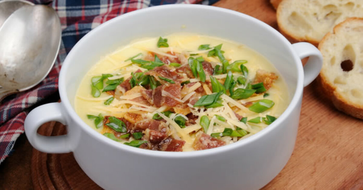 Receita de Sopa de Batata Com Bacon – Receitas Fáceis e Práticas