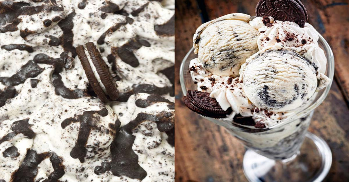 Sorvete de oreo com 3 ingredientes – Perfeito – Receitas Fáceis e Práticas