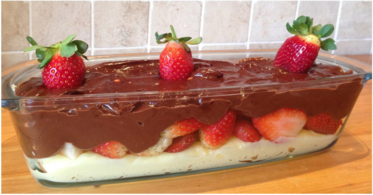 Sobremesa de Morango Especial – Receita Maravilhosa – Receitas Fáceis e ...